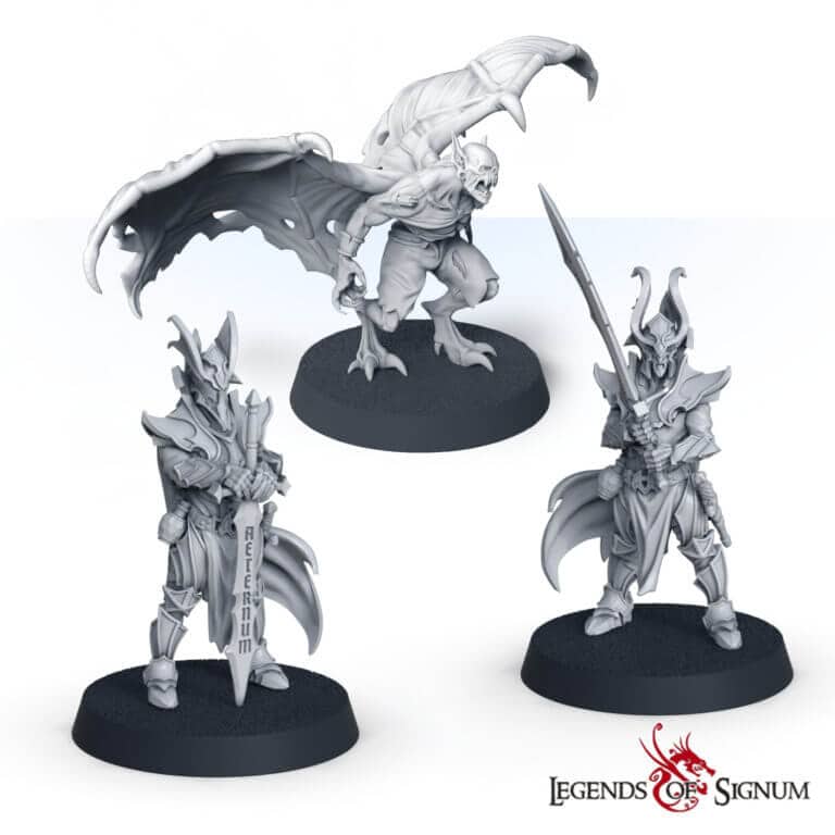 Monsters of Styx set - Signum Games Resin Fantasy Miniature