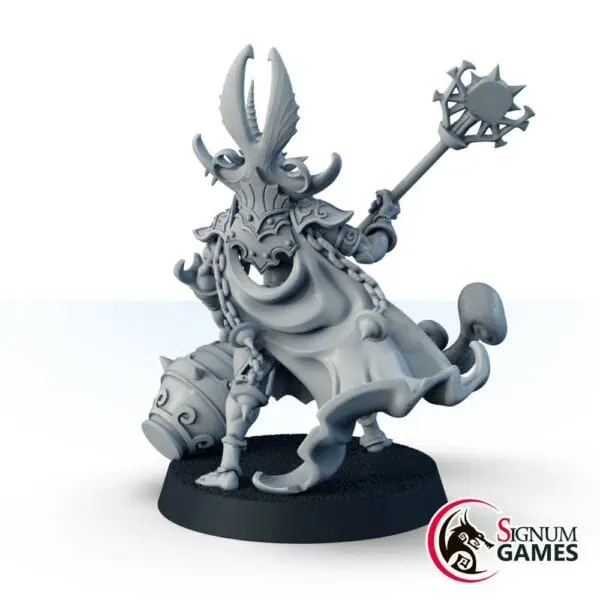 Samuran, The Mage of Nightmares - Resin Fantasy Miniature