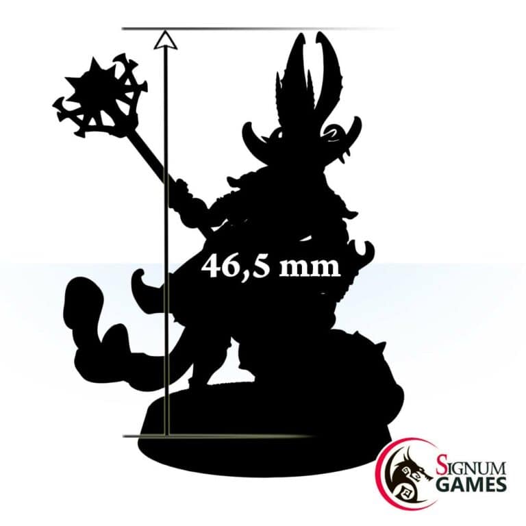 Samuran, The Mage of Nightmares - Resin Fantasy Miniature