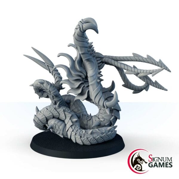 Shial, the Rock-eating worm - Resin Fantasy Miniature Shial, the Rock-eating worm - Resin Fantasy Miniature