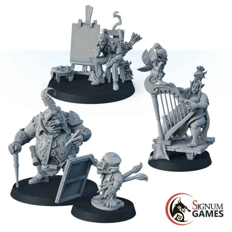 Fantasy resin cast miniatures for sale - Signum Games