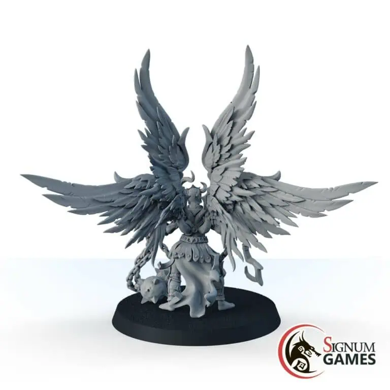 Celestial Knight 03 with Morgenstern - Resin Fantasy Miniature