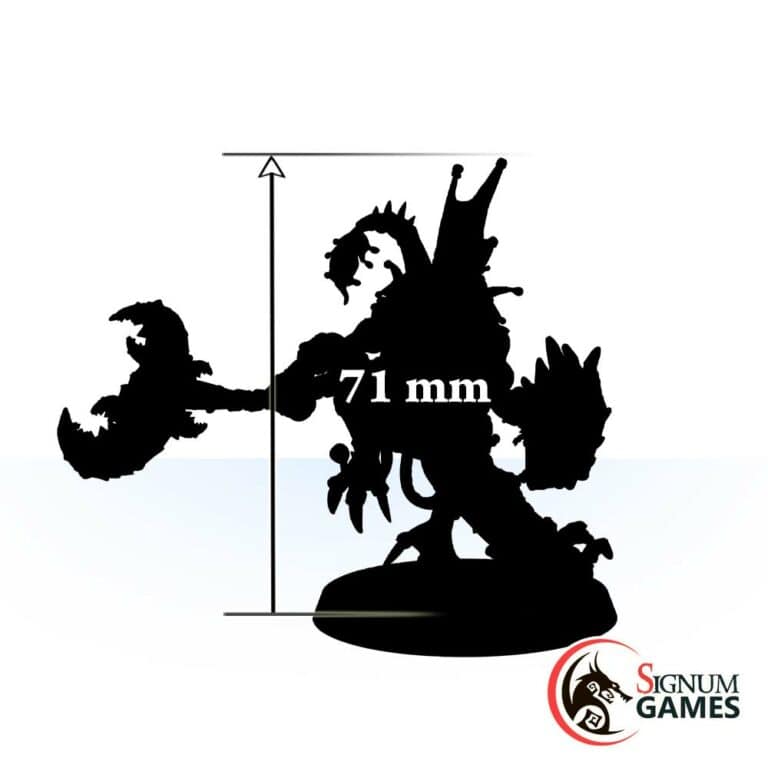 Deepspawn with Shield - Resin Fantasy Miniature